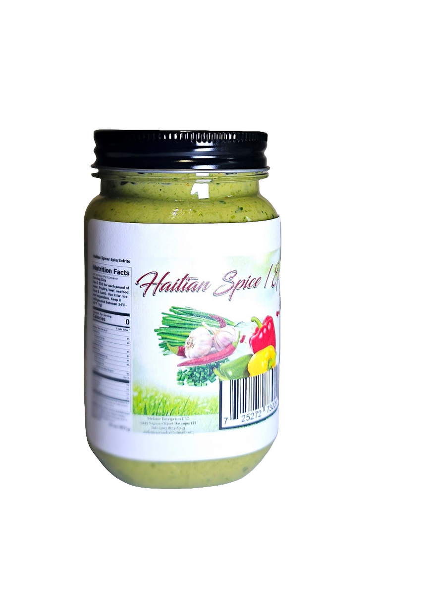 16 oz Regular Haitian Spice – Stefanie enterprises LLC